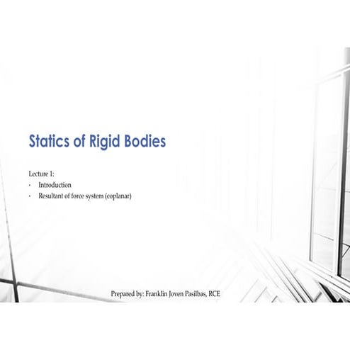 Preliminary topics for Statics of Rigid Bodies.pdf