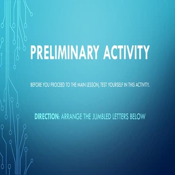 Module 02 - Preliminary Activity | PDF