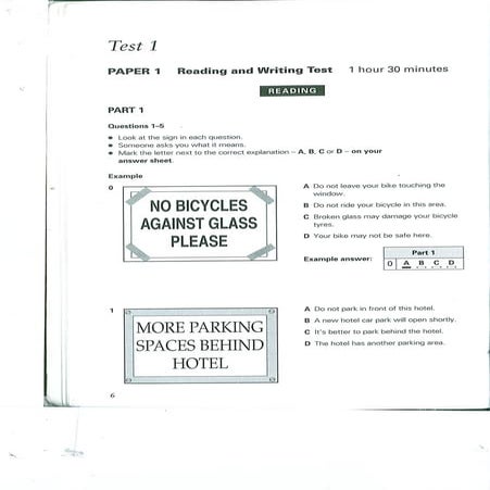 Preliminary english test 3 | PDF