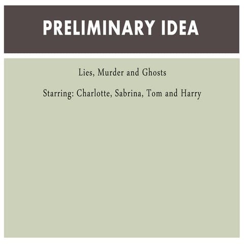 Preliminary idea thomas | PPT