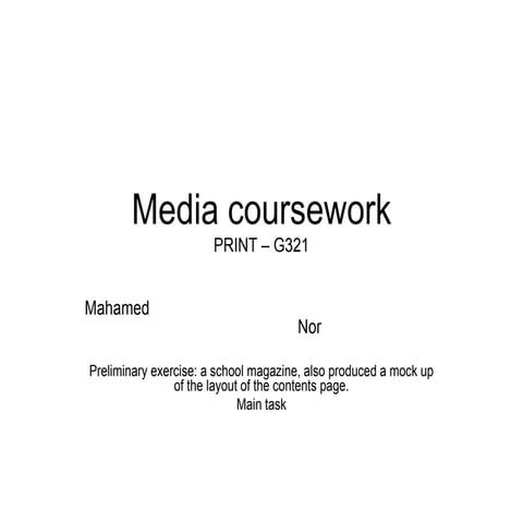 Preliminary task school research | PPT | Style & Fashion