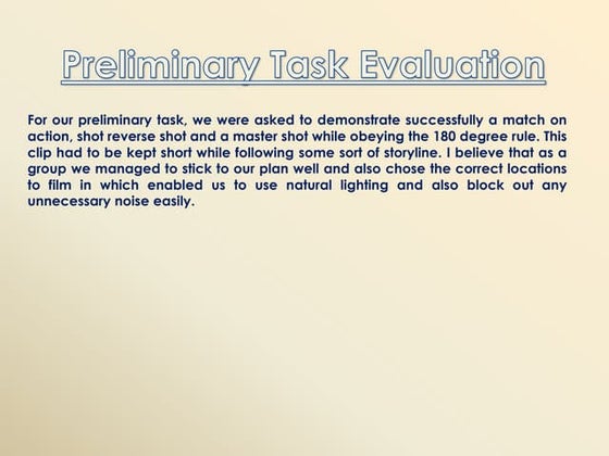 Evaluation activity 7 | PPT