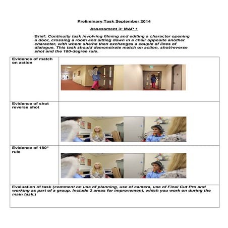 Preliminary task analysis | PPTX