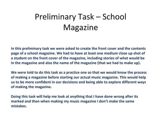 Paragraph on magazine | PPT