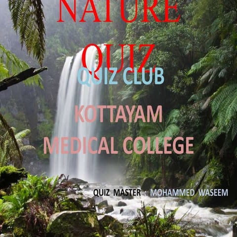 NATURE QUIZ | PPTX