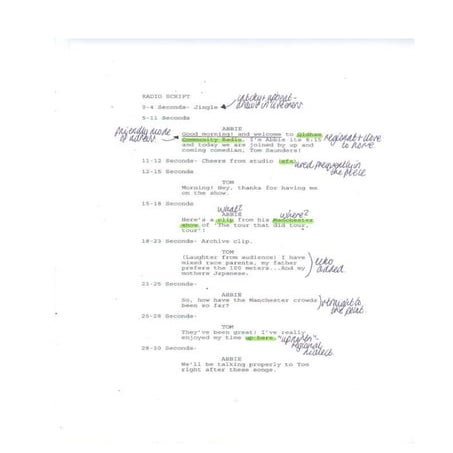 Prelim Script Annotation | DOCX