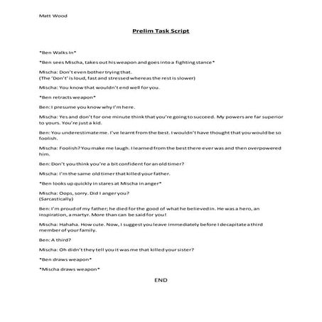 Preliminary Task Plan Docx