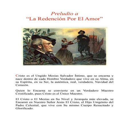 Preludio a-la-la-redencion-por-el-amor | PDF