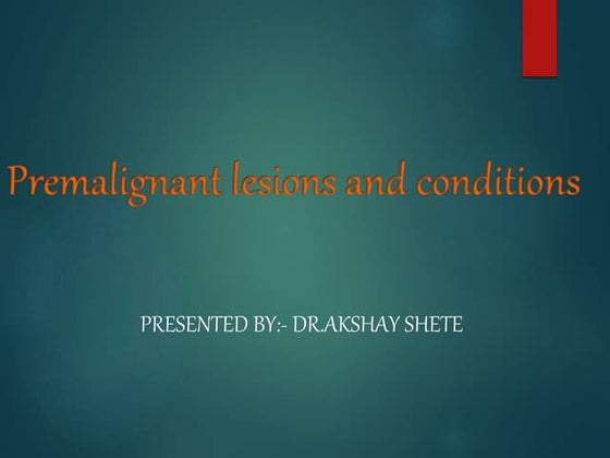 Red Lesions in oral cavity oral medicine | PPT
