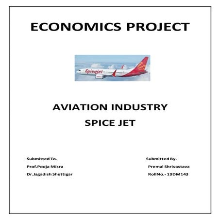 Spice Jet Airline performance Report | DOCX