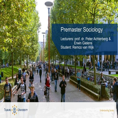 Premaster sociology 10 maart 2018 | PPT