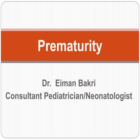 Prematurity (1).pptx