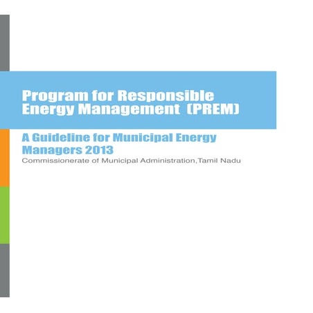 Program for Responsible Energy Management | PDF | Power and Energy ...