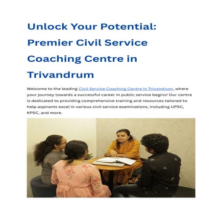 Premier Civil Service Coaching Centre in Trivandrum.docx