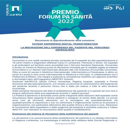 Premio FORUM PA Sanita 2022 - DEFAC.pdf