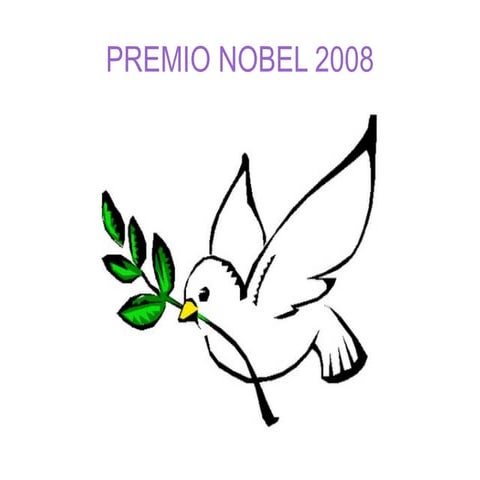 Nobel científicos 2008 | PPT