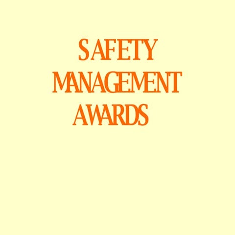 Workplace Safety Awards2006 | PPS