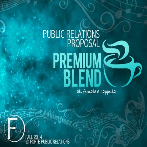 Premium Blend Public Relations Proposal | PDF