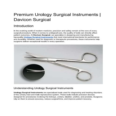 Premium Urology Surgical Instruments .pdf
