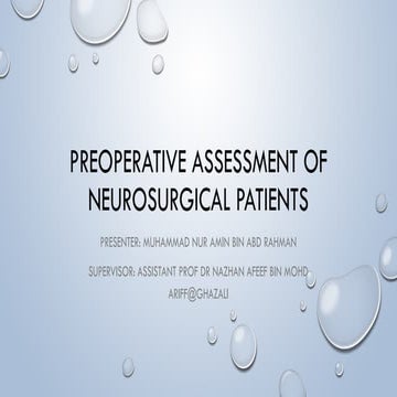 preoperative assessment for neurosurgery.pptx