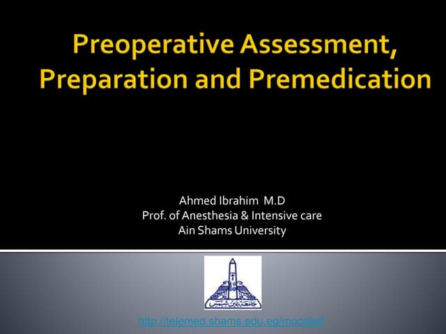 PAC - Pre Anaesthetic Checkup | PDF | Lung and Respiratory Health ...