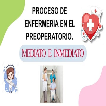 PRE-OPERATORIO de acuerdo a la salud de enfermeria | PDF