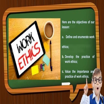 Work Immersion Expected behavior lesson 1 | PPTX