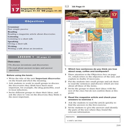 Prep 2 tg-unit-17 | PDF