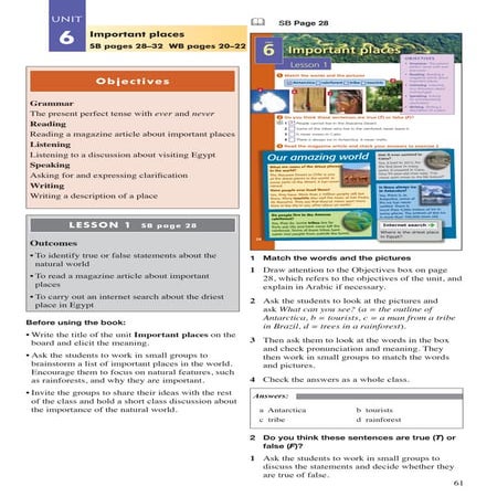 Prep 2 tg-unit-6 | PDF