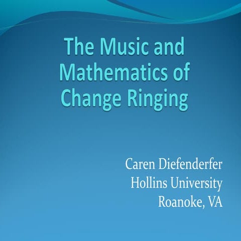 Prep2013 change ringing | PPT