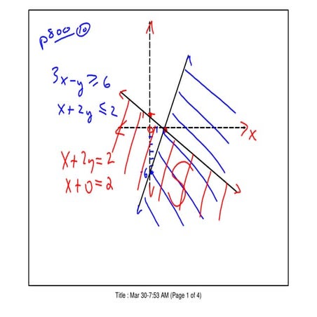 preCalculus: p800 HWK Linear Programming! | PDF