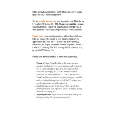 Prepaid Cards – Empowering Secure Transactions in India’s Digital ...