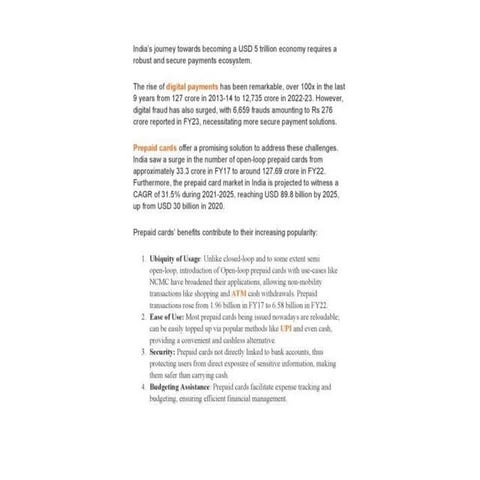 Prepaid Cards – Empowering Secure Transactions in India’s Digital Payment Landscape - AGS India.docx