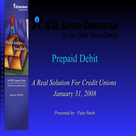 Pre Paid Debit Cards By ILCUL | PPT