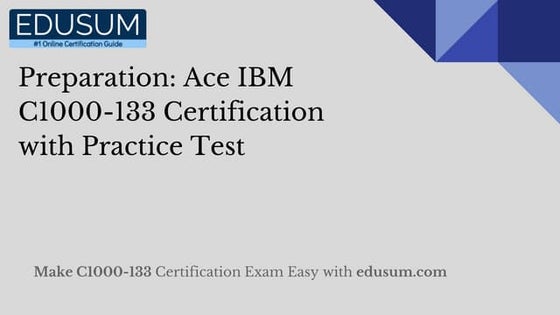IBM C1000 126 Certification Exam Sample Questions and Answers.pdf