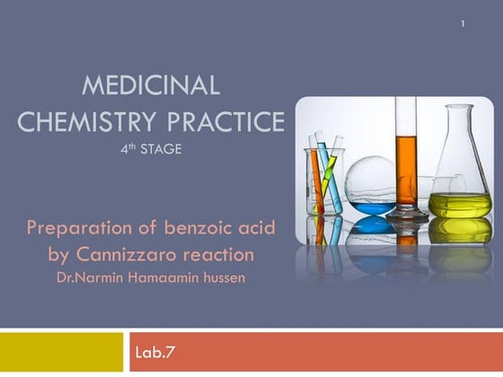 Benzanilide synthesis | PPT