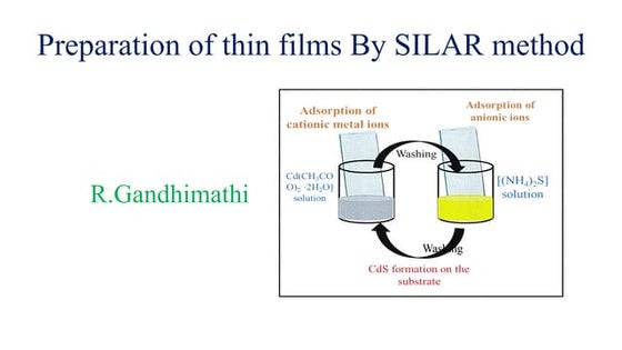 Thin films and chemical bath deposition technique | PPT