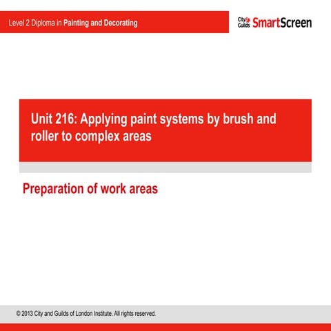 Preparation of work areas 2 | PDF