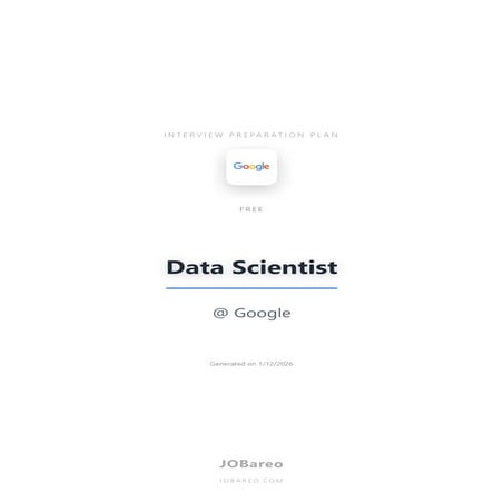 Interview Preparation Plan - Data Scientist - Google.pdf