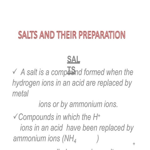 8.3 preparation of salts | PDF
