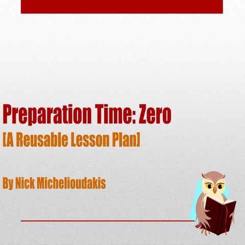 Preparation Time - Zero | PPT