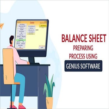 Using the Genius Tax Return Software to Create a Balance Sheet | PDF