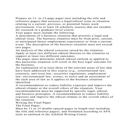 BUSN311 WEEK 5 WRITING ASSIGNMENTRESEARCH PAPER OUTLINE (Graded.docx