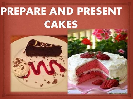 Filling and icing | PPT