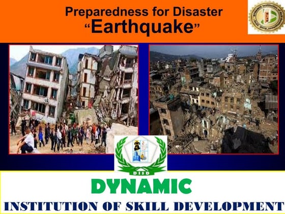 Earthquake preparedness ppt | PPT