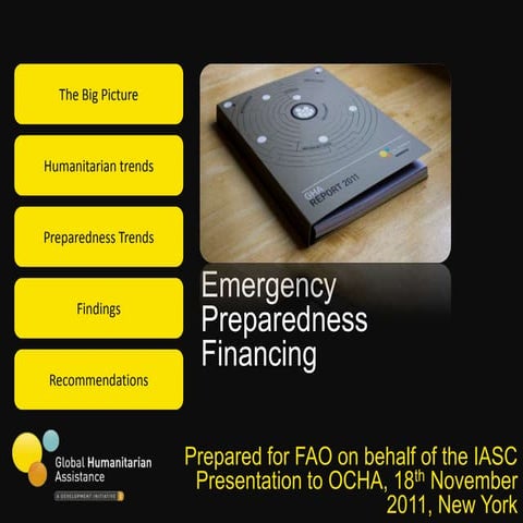 Preparedness presentation nov 18th 2011 | PPT