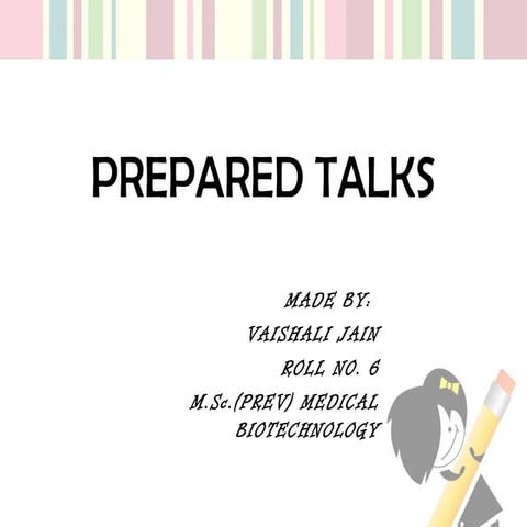 Prepared talks | PPT