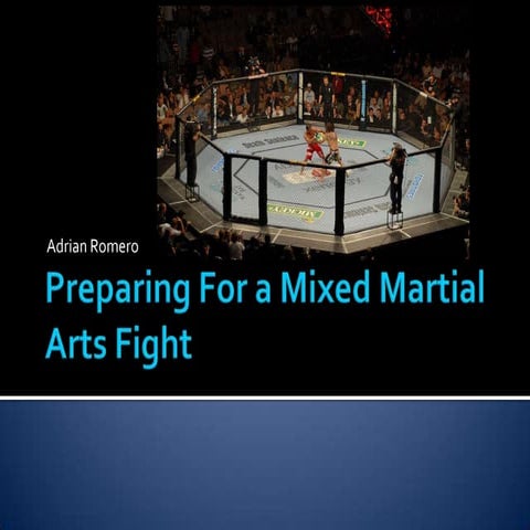 Prepare for an MMA Fight | PPTX