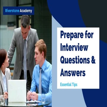 Get Ready To Ace Your Interview With These Questions And Answers | PPT