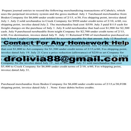 Prepare journal entries to record the following merchandising tra.pdf